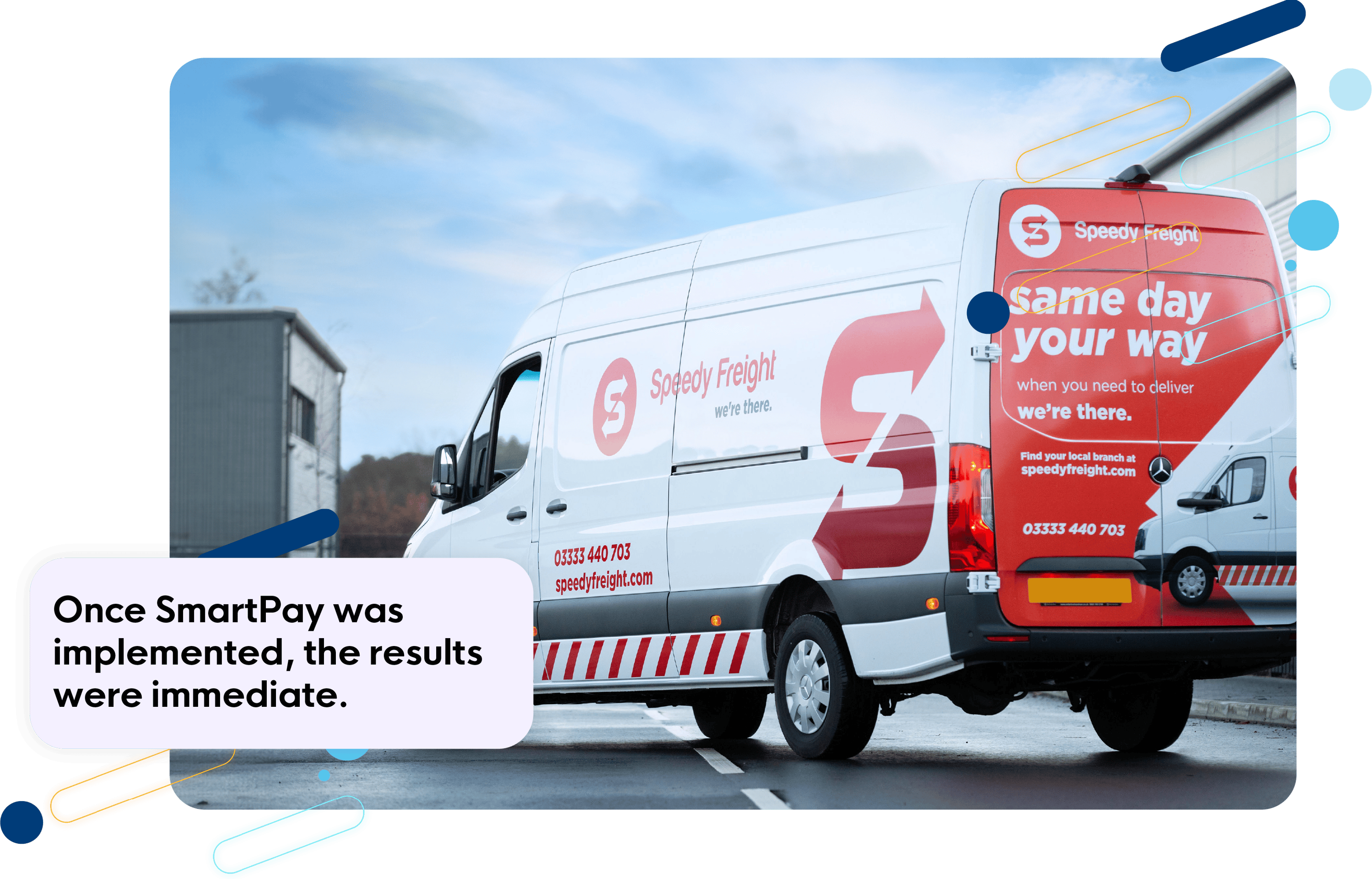 The SmartPay effect: How Speedy Freight slashed payment processes by 50%